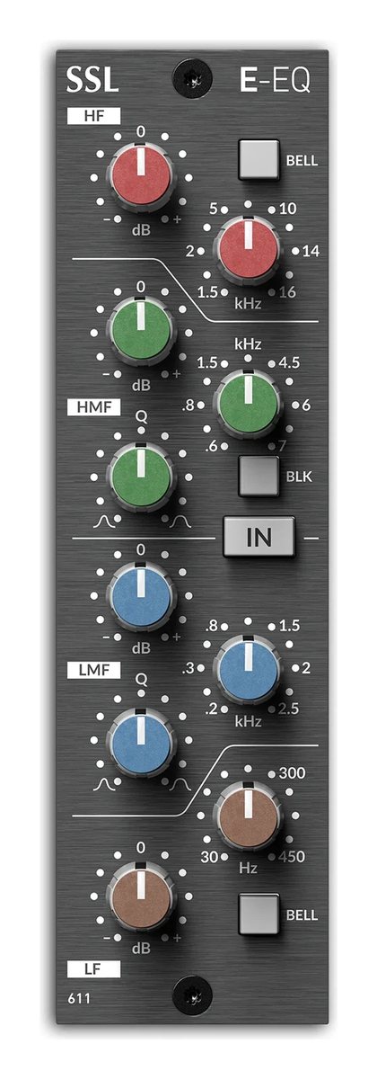SSL E EQ (500 Series Module) — Vintage Studio Thailand